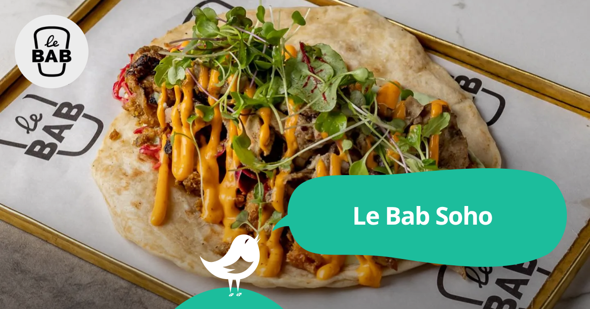 Le Bab Soho: 50% off the first table of the night with First Table