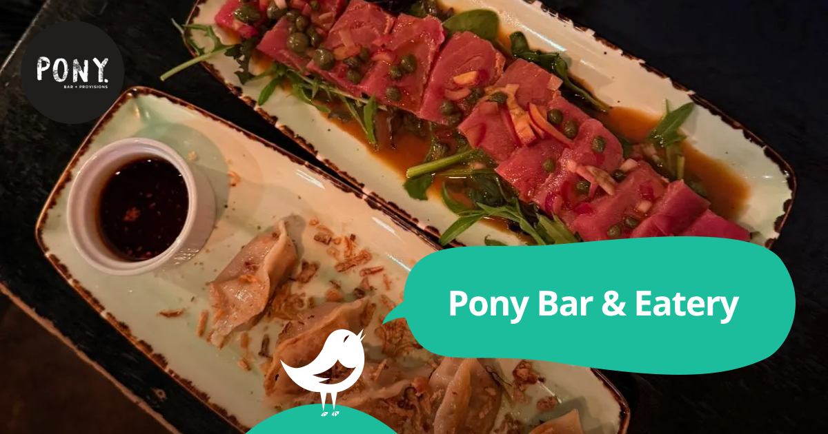 Pony Bar & Eatery: 50% off the first table of the night with First Table