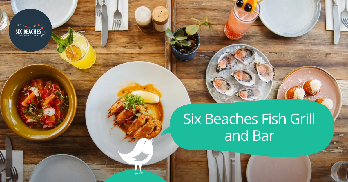 Six Beaches Fish Grill and Bar: Book any time at everyday prices
