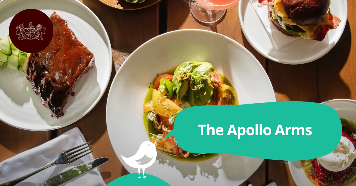 The Apollo Arms: 50% off the first table of the night with First Table