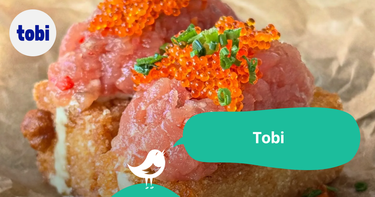 Tobi: 50% off the first table of the night with First Table