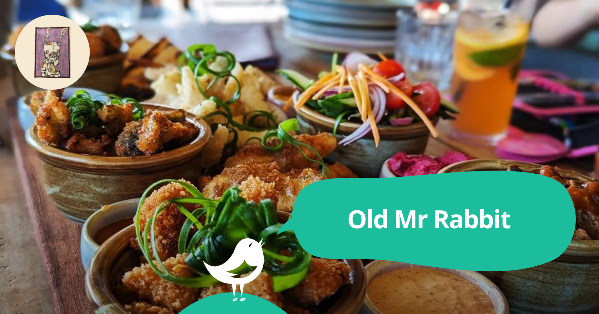 Old Mr Rabbit: 50% off the first table of the night with First Table