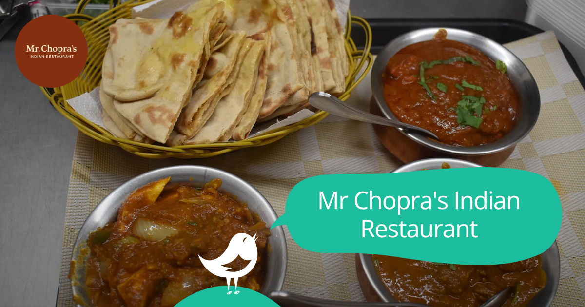 Mr Chopra's Indian Restaurant: 50% off the first table of the night ...