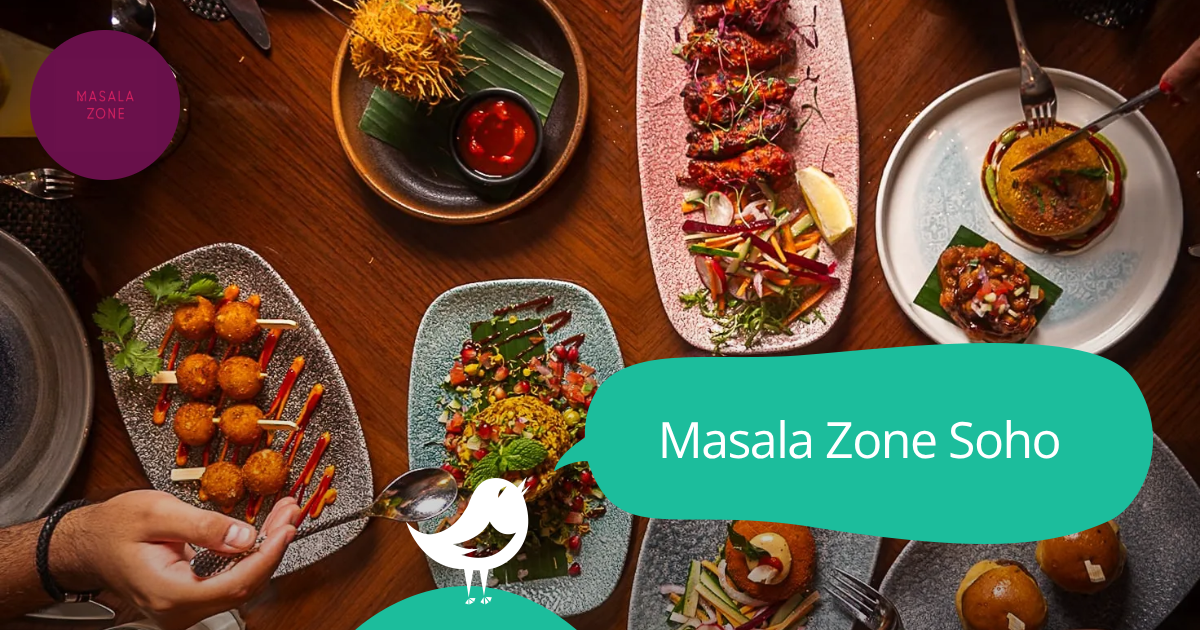 Masala Zone Soho: 50% off the first table of the night with First Table