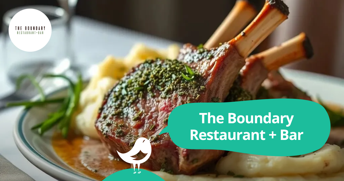 The Boundary Restaurant + Bar: Book any time at everyday prices