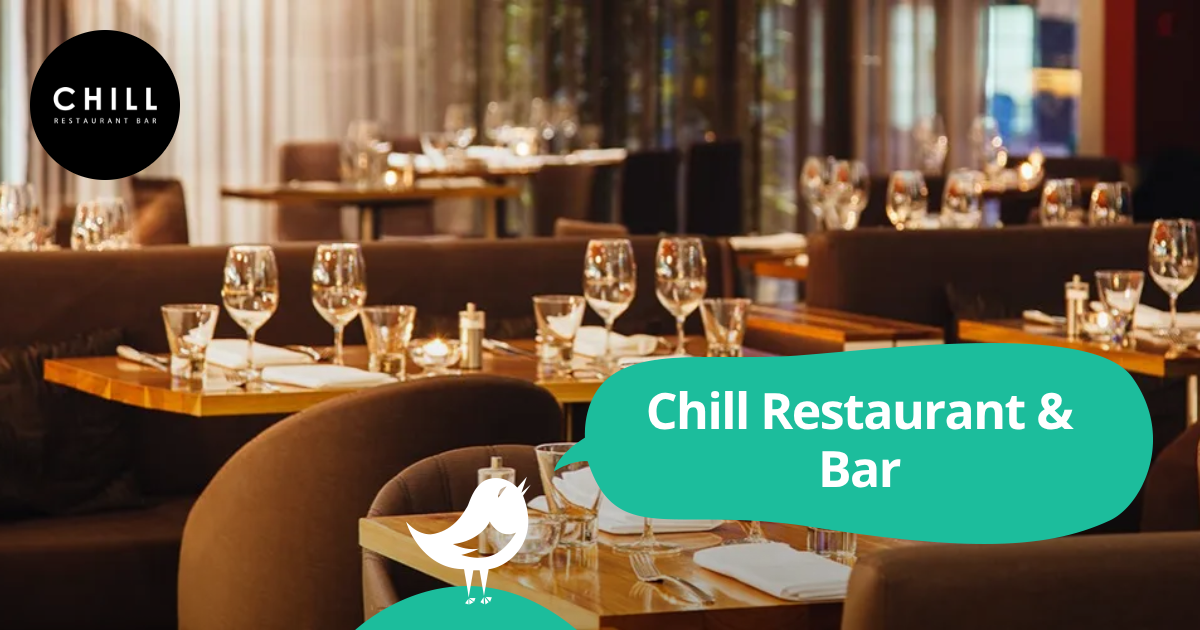 Chill Restaurant & Bar: Book any time at everyday prices