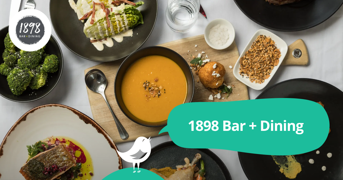 1898 Bar + Dining: 50% off the first table of the night with First Table