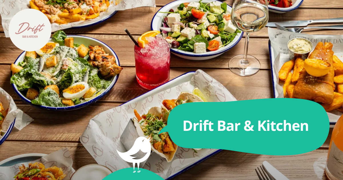 Drift Bar & Kitchen: Book any time at everyday prices