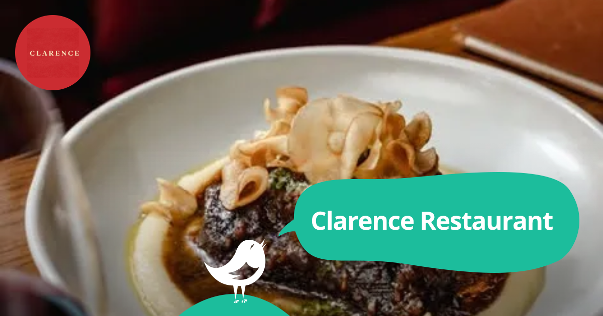 Clarence Restaurant: 50% off the first table of the night with First Table