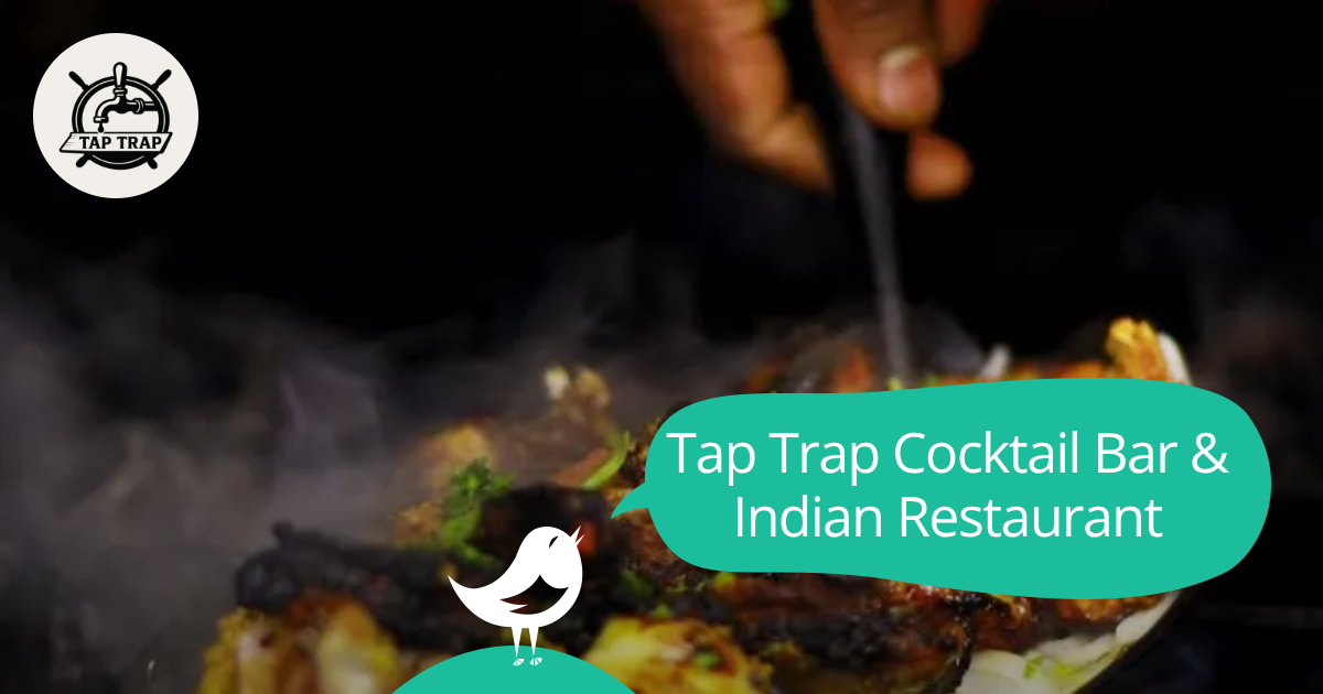 Tap Trap Cocktail Bar & Indian Restaurant: Book any time at everyday prices