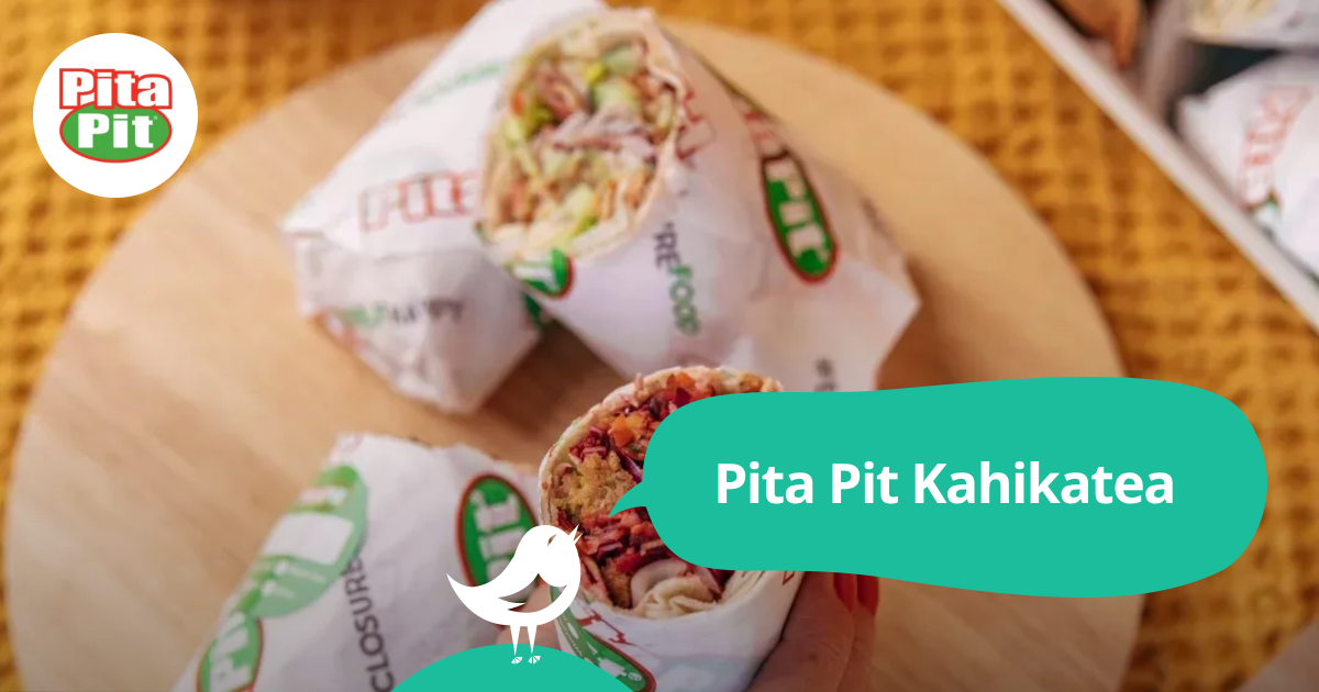 Pita Pit Kahikatea: 50% off the first table of the night with First Table