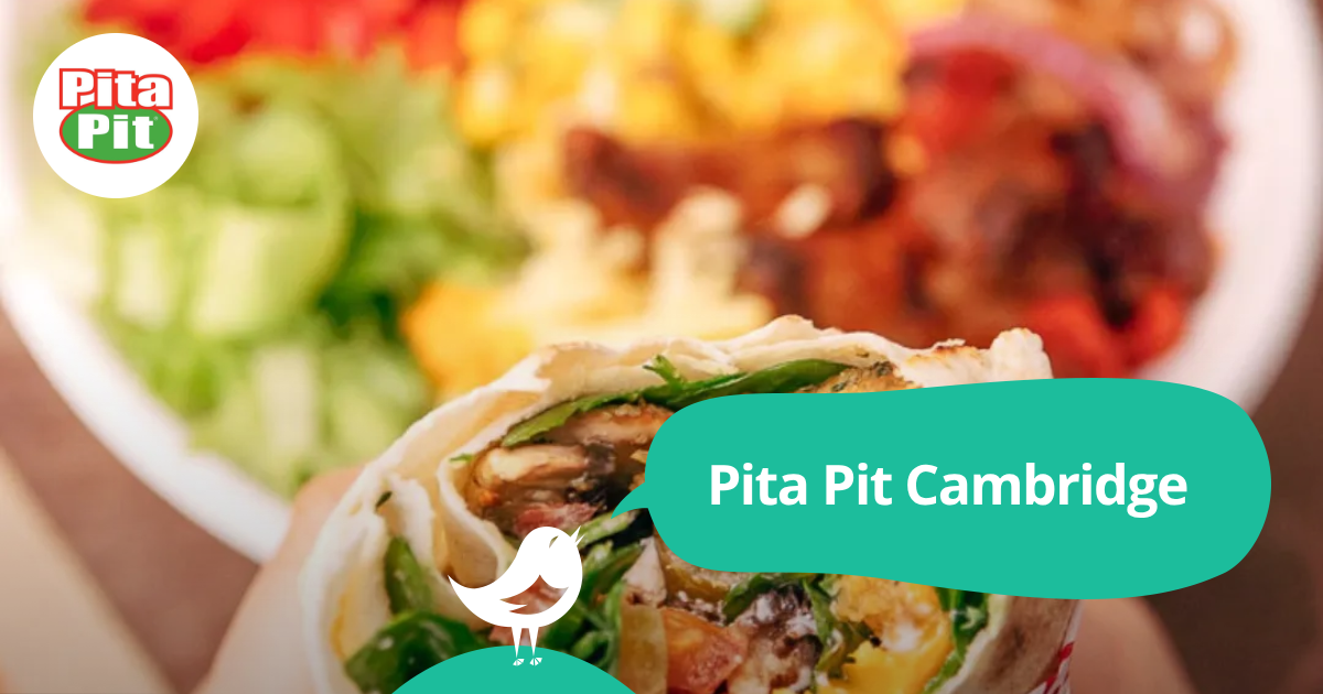 Pita Pit Cambridge: 50% off the first table of the night with First Table