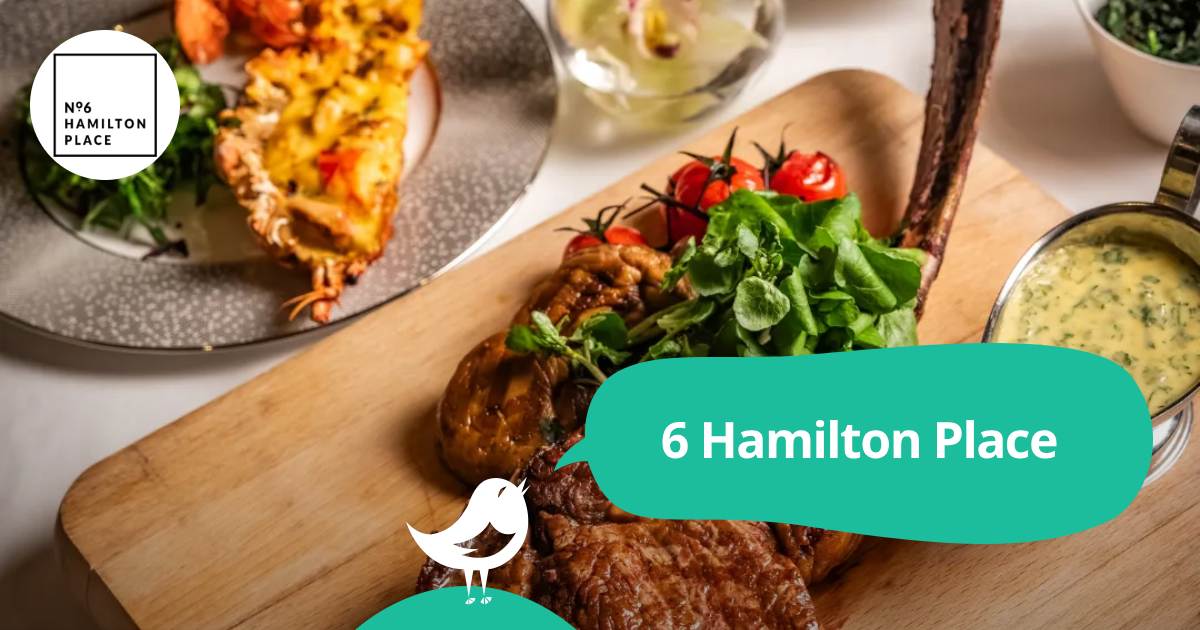 6 Hamilton Place: 50% off the first table of the night with First Table