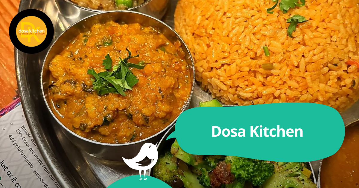 Dosa Kitchen: 50% off the first table of the night with First Table