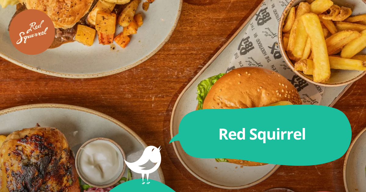 Red Squirrel: 50% off the first table of the night with First Table