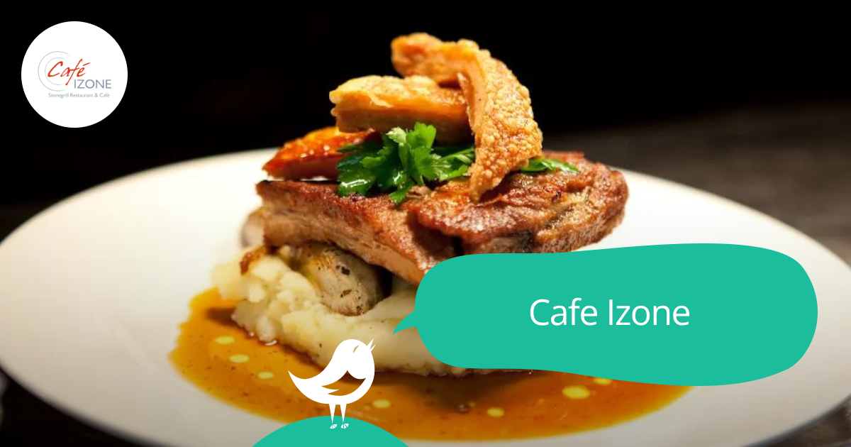 Cafe Izone: 50% off the first table of the night with First Table