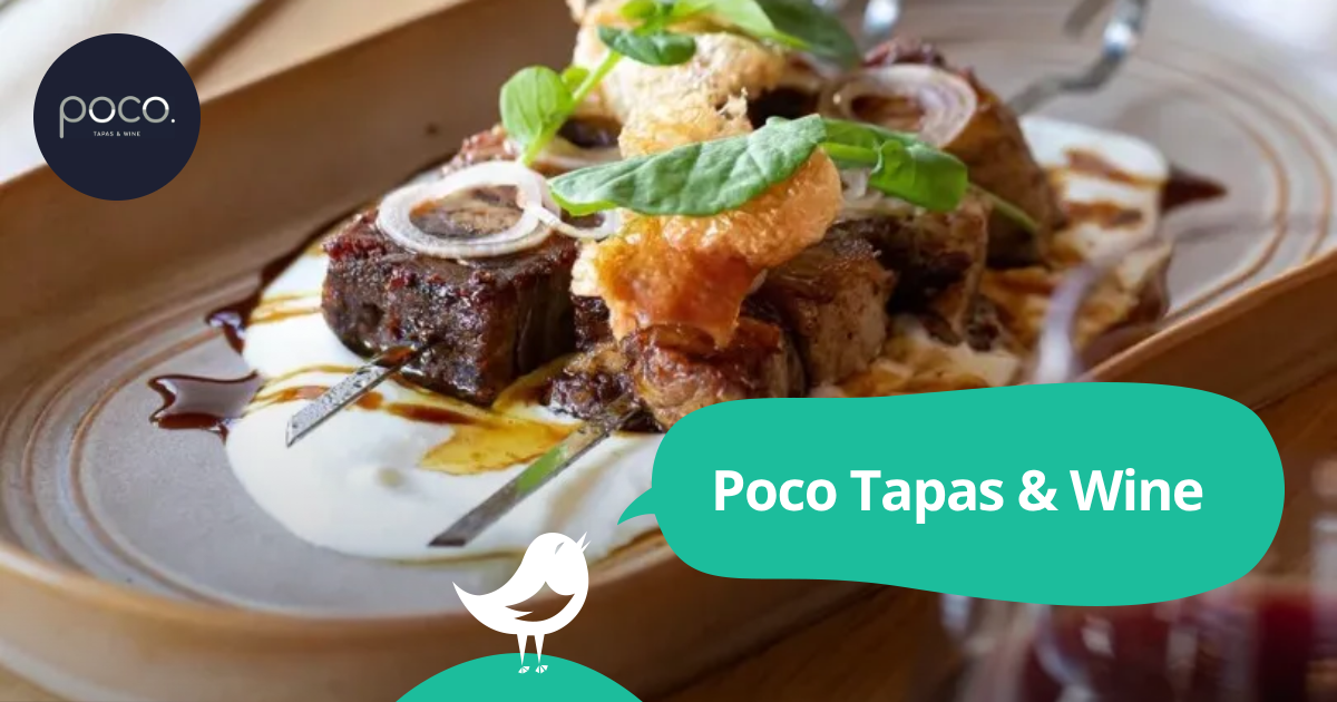 Poco Tapas & Wine: 50% off the first table of the night with First Table