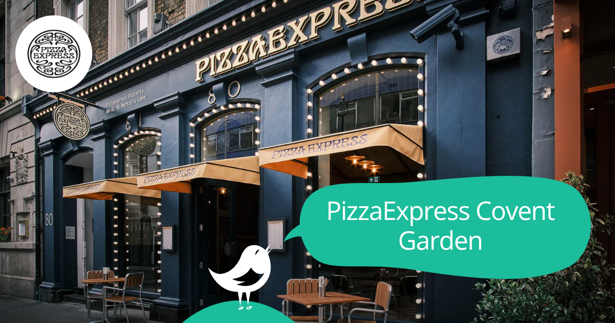 PizzaExpress St Martins Lane: 50% off the first table of the night with ...
