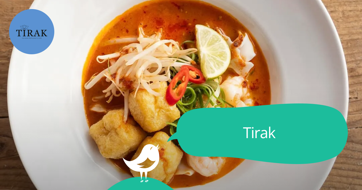 Tirak: 50% off the first table of the night with First Table