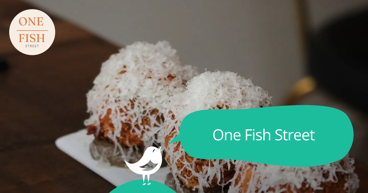 One Fish Street: 50% off the first table of the night with First Table