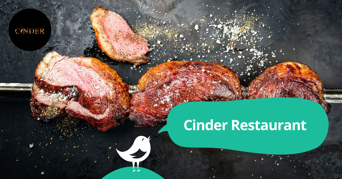 Cinder Restaurant: 50% off the first table of the night with First Table