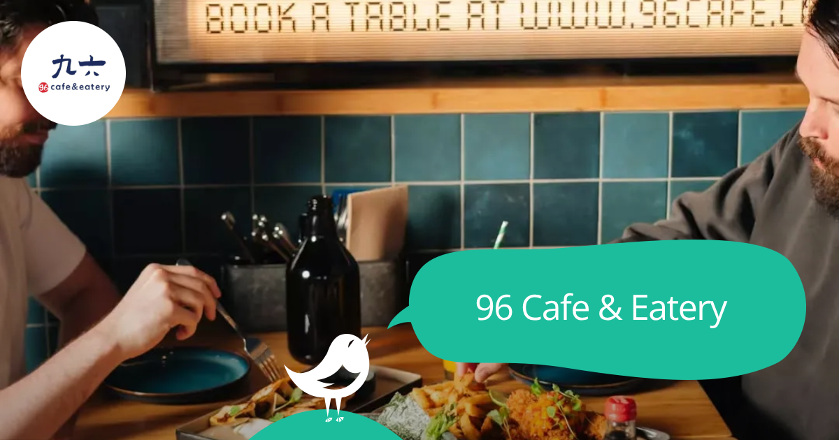 96 Cafe & Eatery: 50% off breakfast and lunch with First Table
