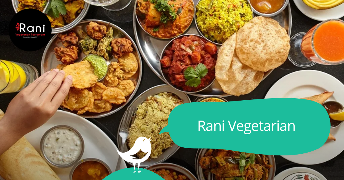 Rani Vegetarian: 50% off the first table of the night with First Table