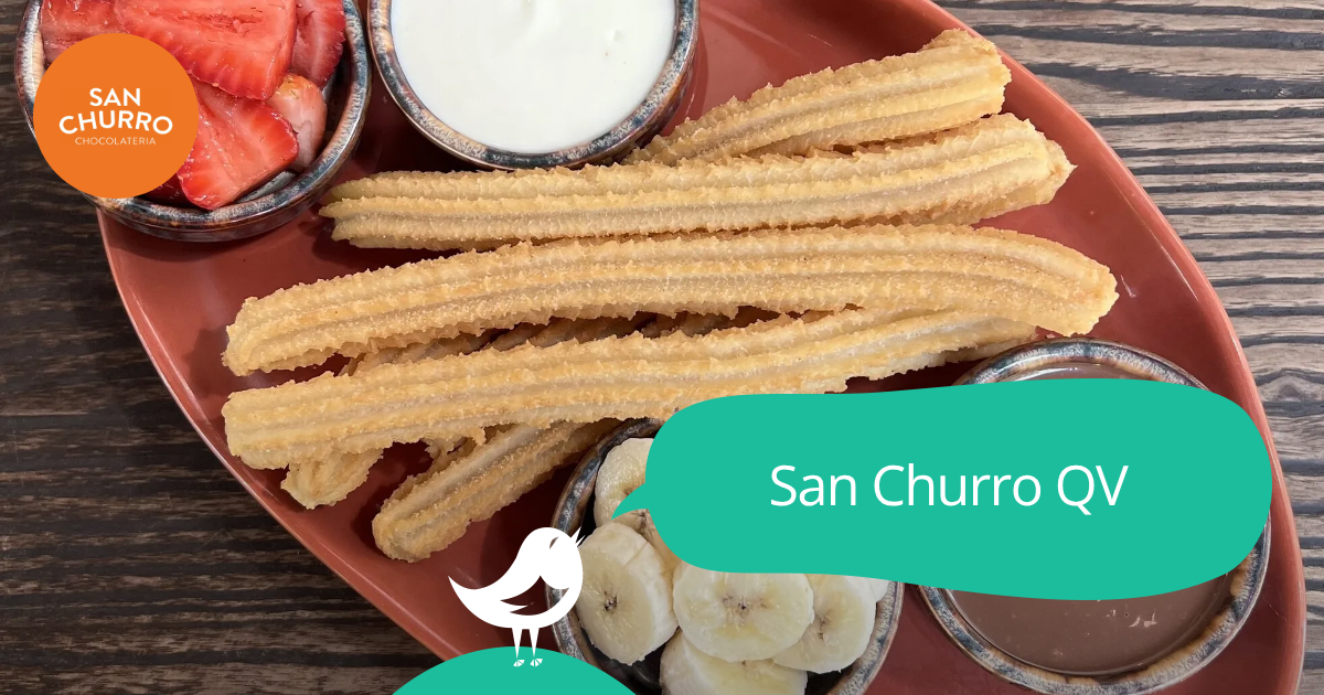 San Churro QV: 50% off breakfast and lunch with First Table
