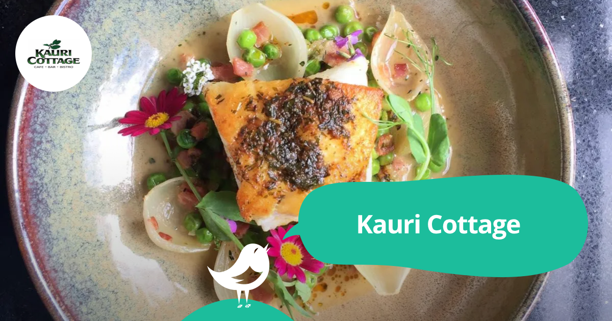 Kauri Cottage: 50% off the first table of the night with First Table
