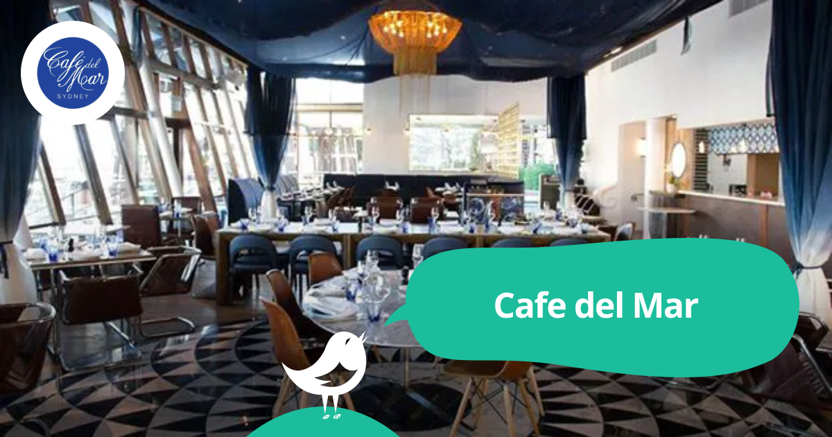Cafe del Mar: 50% off the first table of the night with First Table