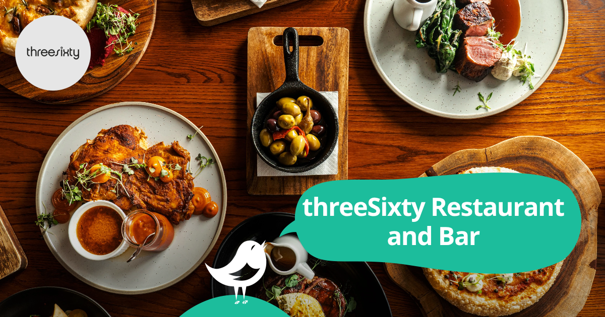 threesixty Restaurant & Bar: 50% off the first table of the night with ...