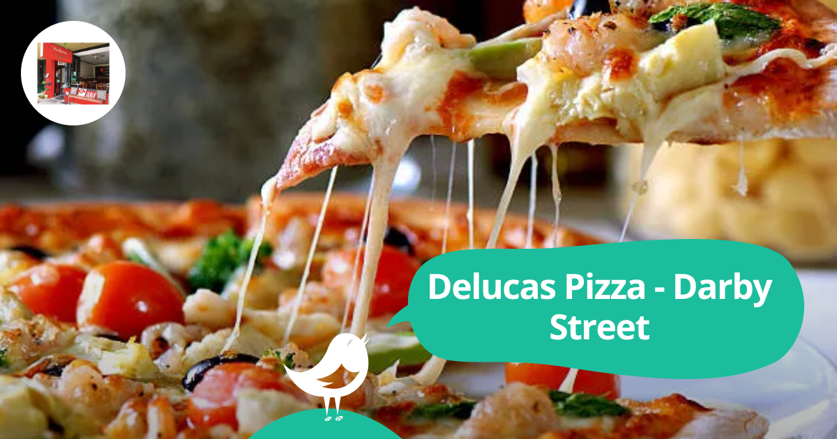 Delucas Pizza - Darby Street: Book any time at everyday prices
