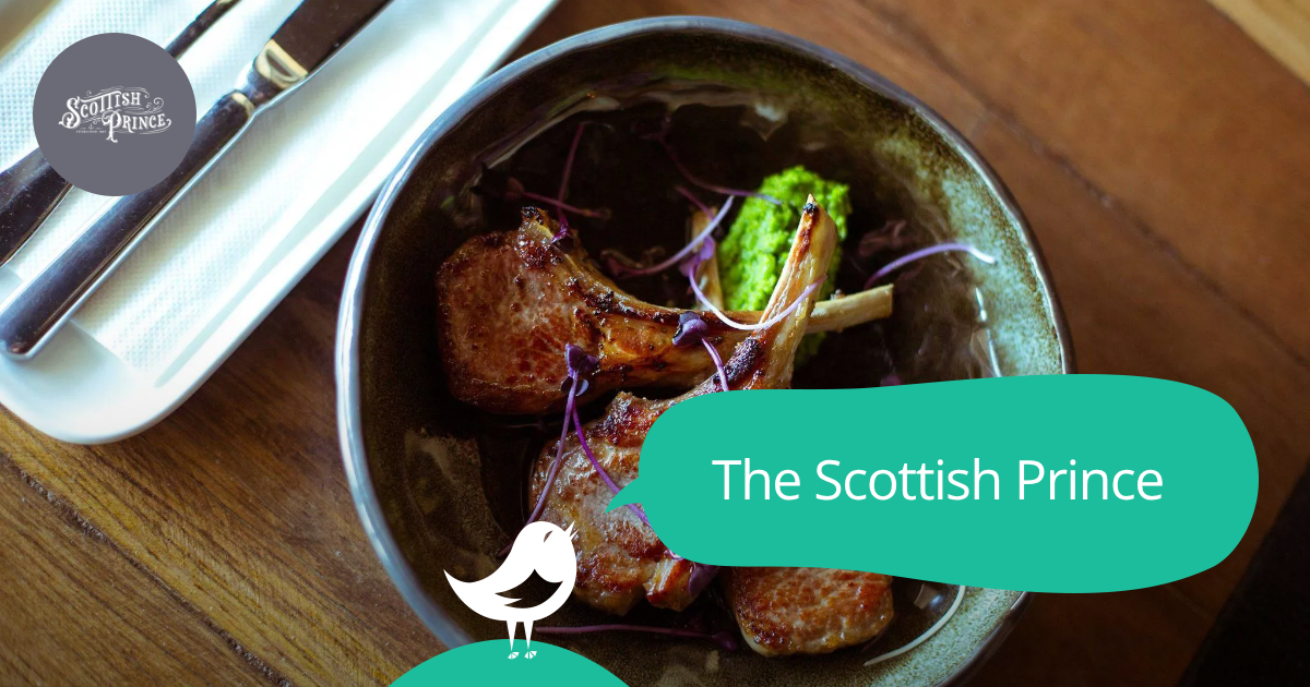 The Scottish Prince: 50% off the first table of the night with First Table