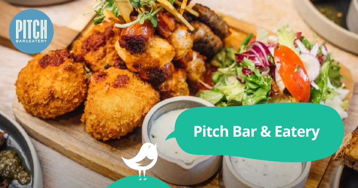Pitch Bar & Eatery: 50% off the first table of the night with First Table