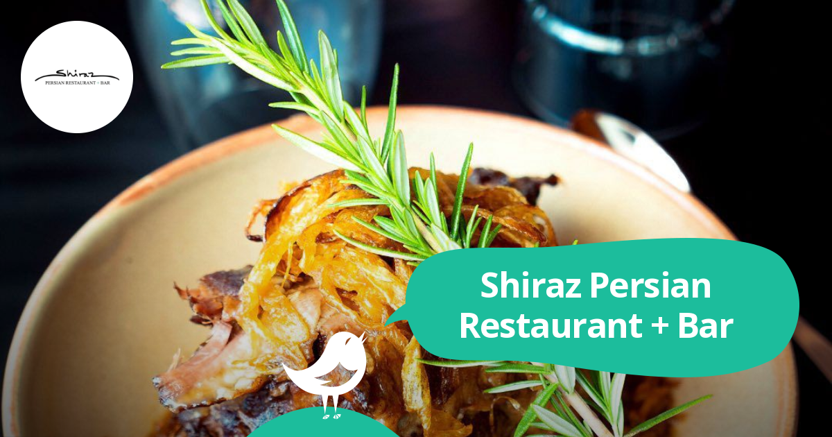 Shiraz Persian Restaurant + Bar: 50% off the first table of the night ...