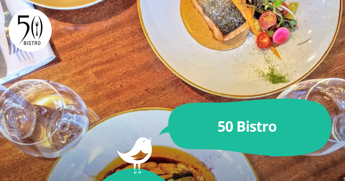 50 Bistro: 50% off the first table of the night with First Table