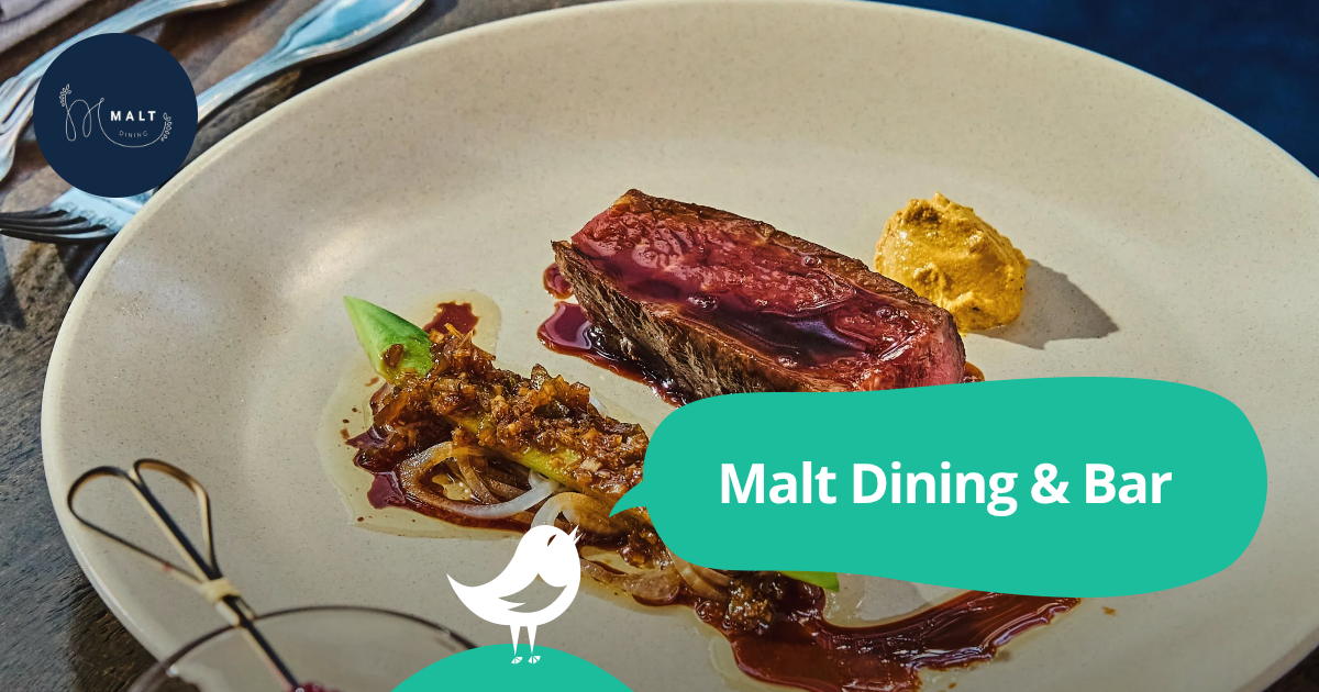 Malt Dining & Bar: Book any time at everyday prices