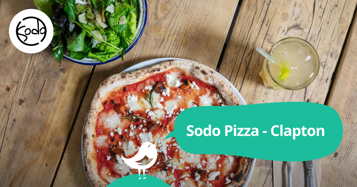 Sodo Pizza - Clapton: Book any time at everyday prices