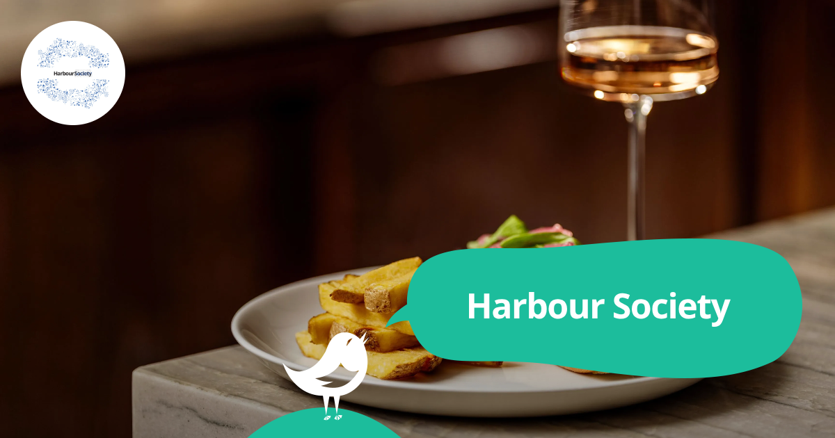 Harbour Society: 50% off the first table of the night with First Table