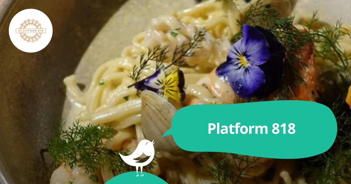Platform 818: 50% off the first table of the night with First Table
