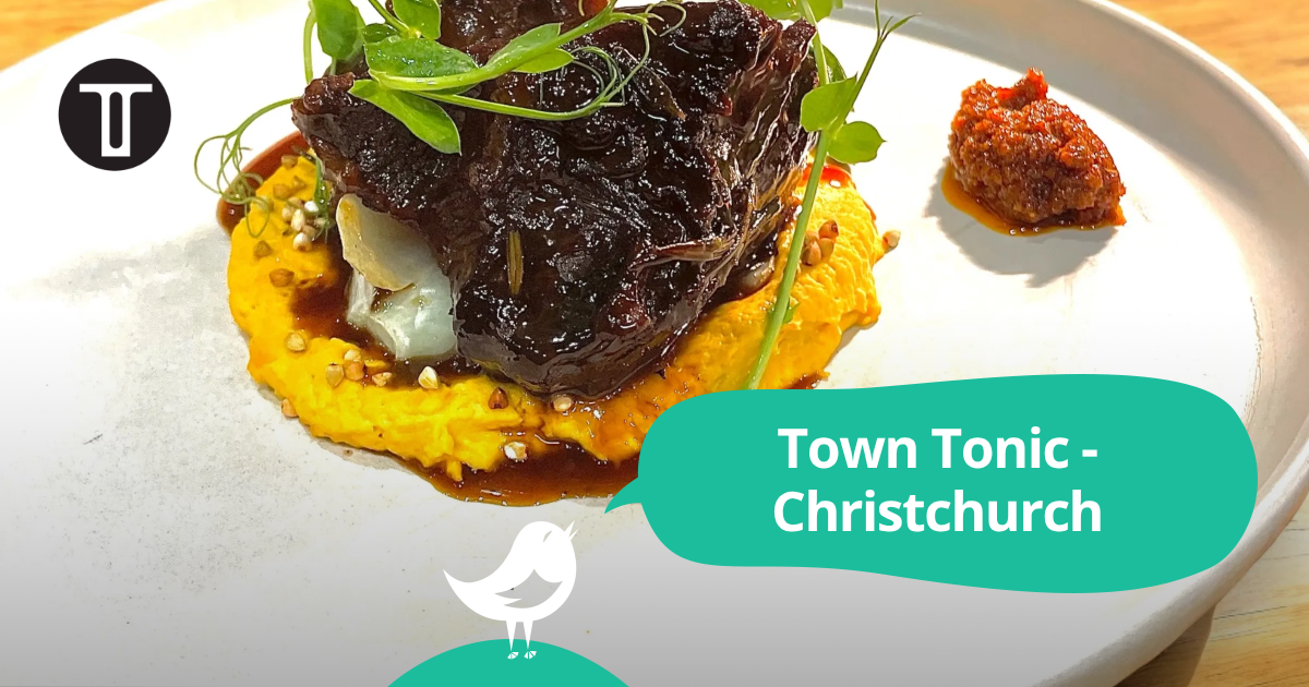 Town Tonic Cafe & Restaurant- Christchurch: 50% off the first table of ...