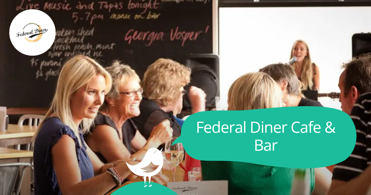 Federal Diner Cafe & Bar: Book any time at everyday prices