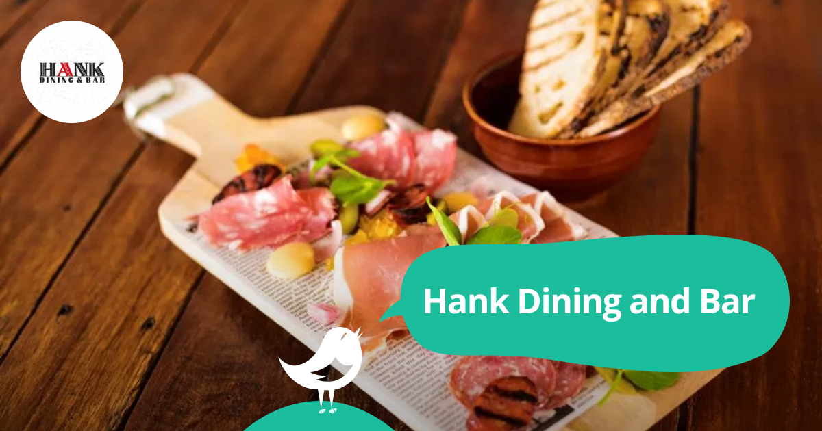 Hank Dining and Bar: Book any time at everyday prices