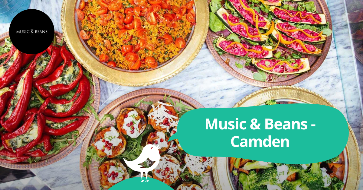 Music & Beans - Camden: Book any time at everyday prices