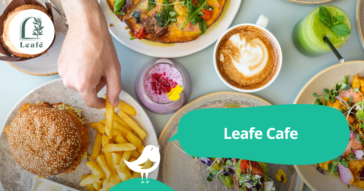 Leafe Cafe: 50% off the first table of the night with First Table