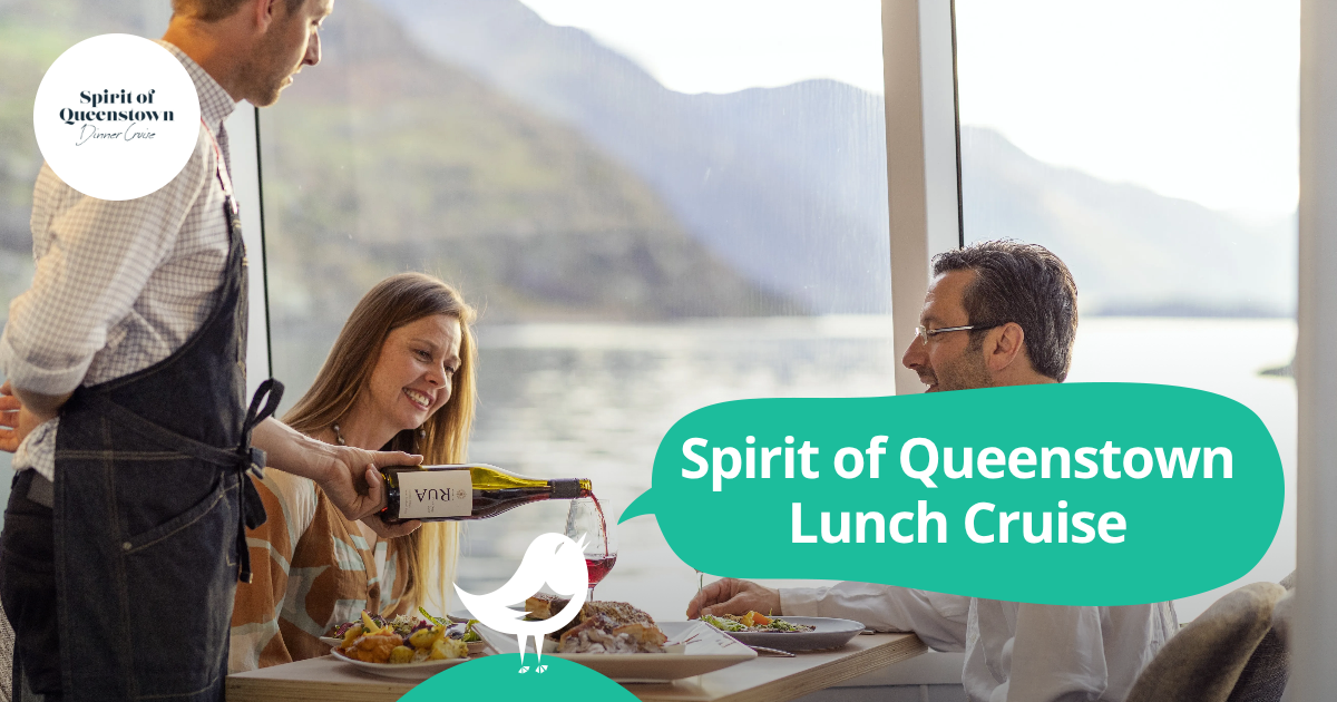 Spirit of Queenstown Lunch Cruise: Book any time at everyday prices