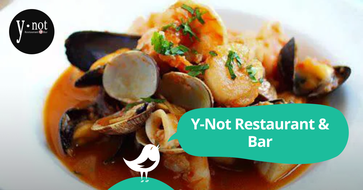 Y-Not Restaurant & Bar: Book any time at everyday prices