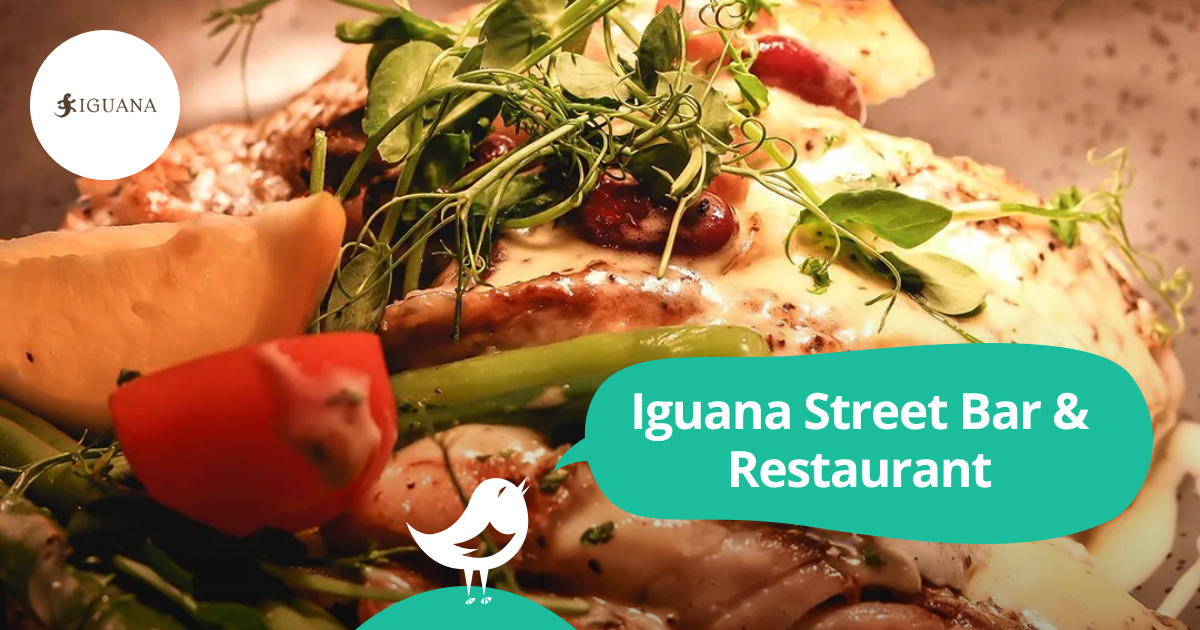 Iguana Street Bar & Restaurant: 50% off the first table of the night ...