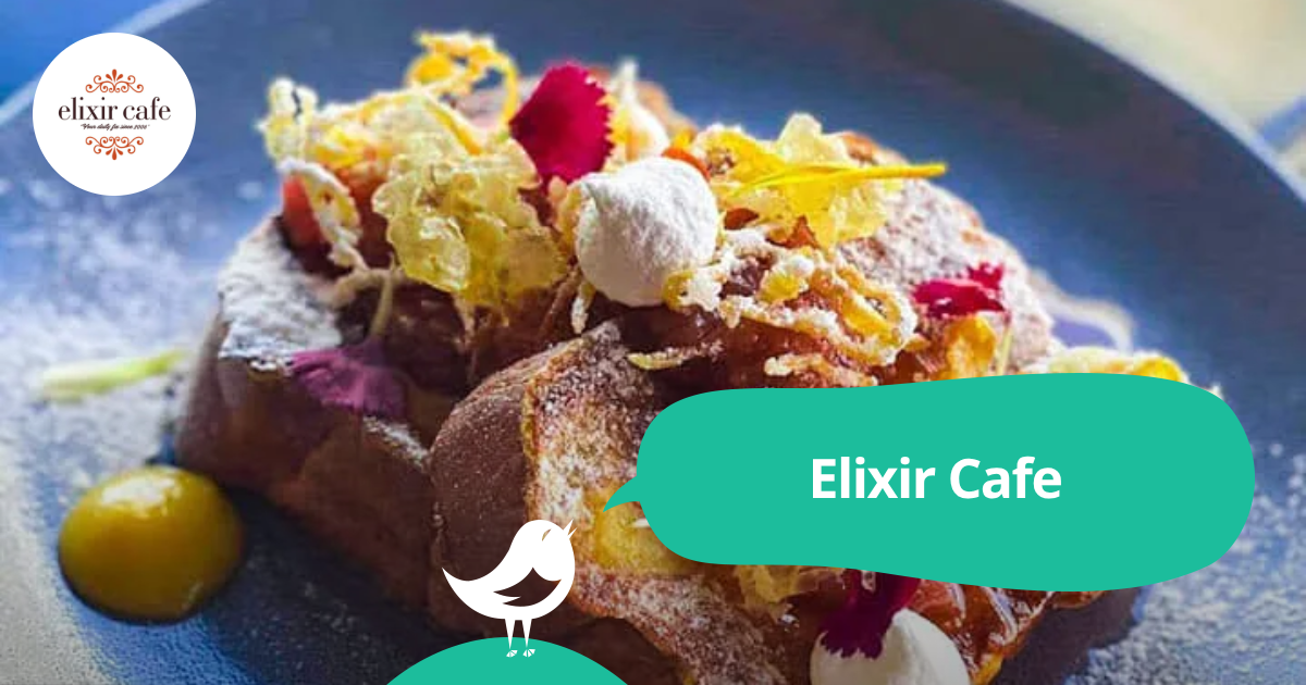 Elixir Cafe: Book any time at everyday prices