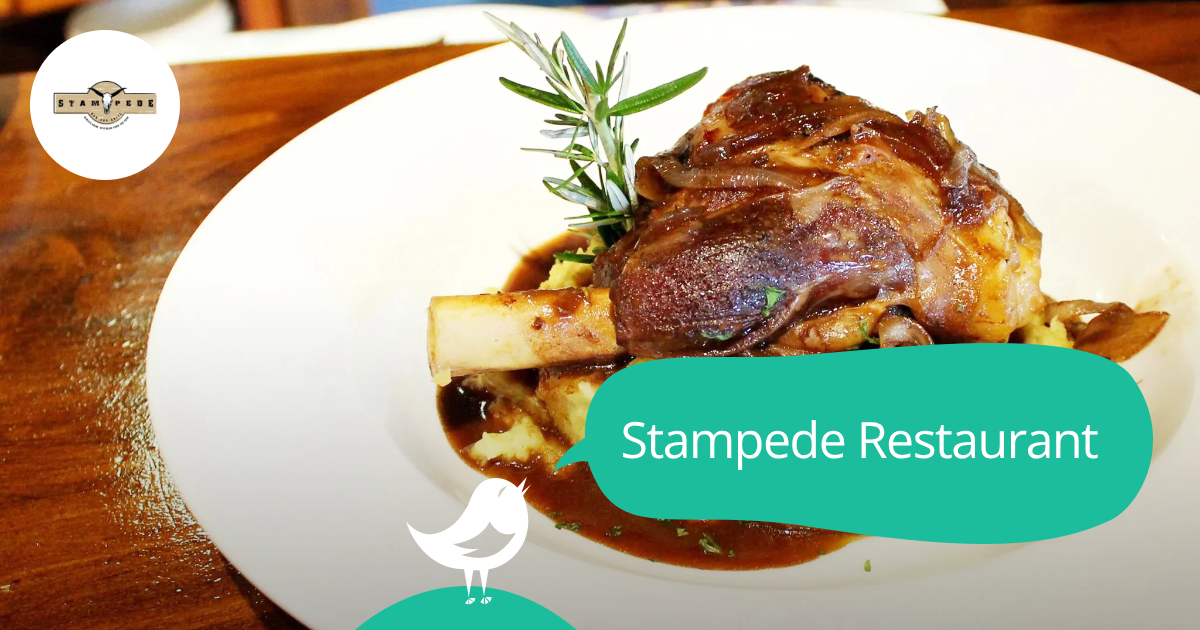Stampede Restaurant: Book any time at everyday prices